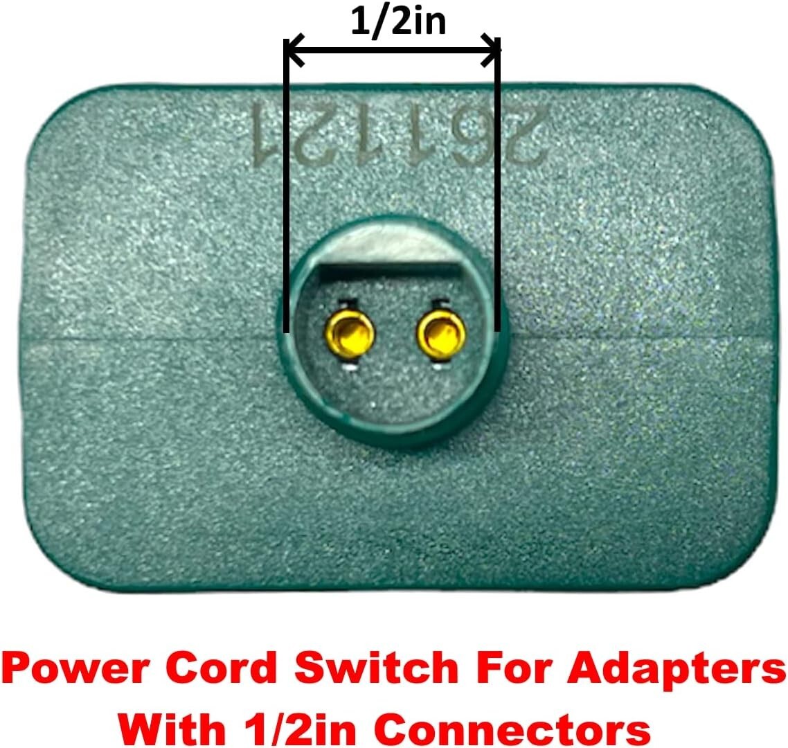Christmas Tree Power Cord Foot Switch 8 Light Mode 1/2in for Ting Shen ...