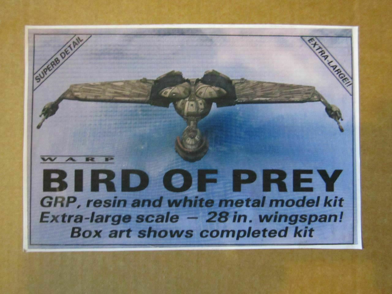 Warp Models WARP-LBP - 28" Wingspan Large Bird Of Prey Resin Model Kit ...