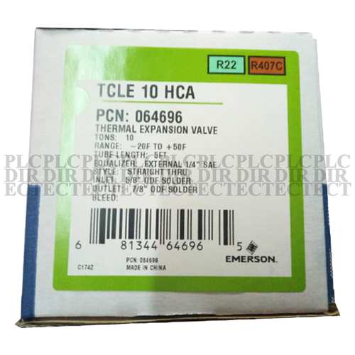 NEW Emerson TCLE 10 HCA Thermal Expansion Valve | eBay