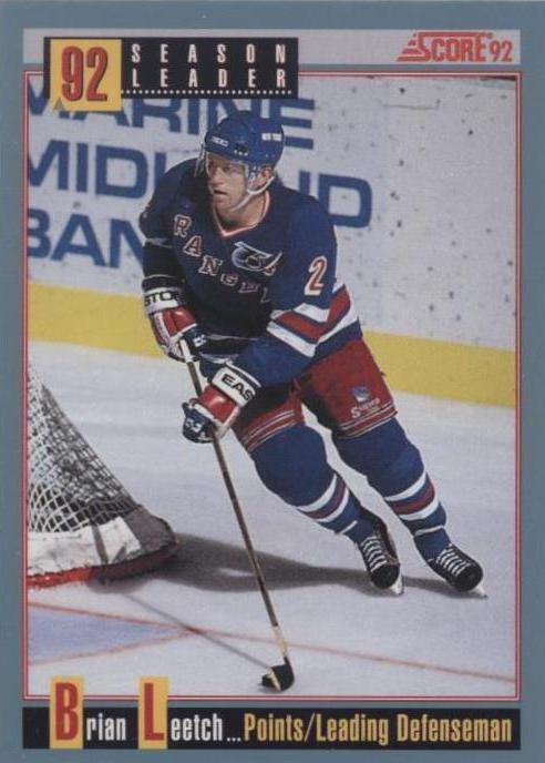 1992-93 Score Canadian - Brian Leetch #416 for sale online | eBay