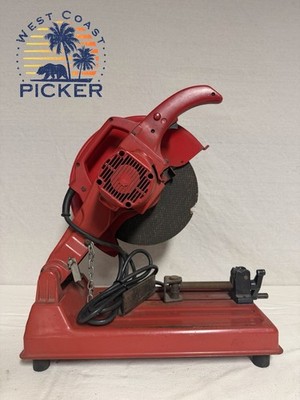 Milwaukee 6175 14in Metal Abrasive Cut Off Machine 3500 RPM Chop Saw | eBay