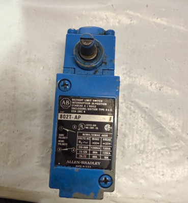 Allen Bradley 802T-AP Series H Oiltight Limit Switch - Nice Used ...