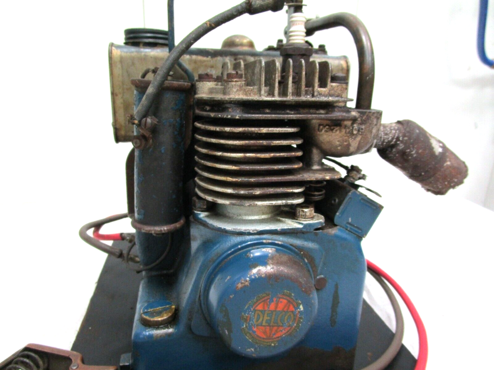 DELCO LIGHT PLANT GENERATOR MODEL B-6 GM LITTLE JOE STATIONARY ENGINE 6 ...