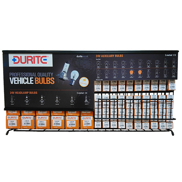 Durite 7-999-24 24v Bulb Dispenser Rack With 118 Boxed Bulbs 24 Volt ...