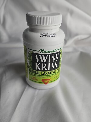 Swiss Kriss Herbal Laxative 120 Tabs 8/28 725873855389 | eBay
