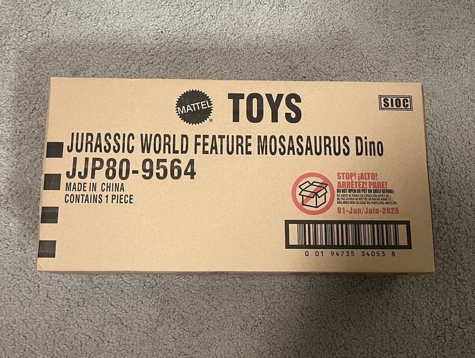 Mattel Jurassic World Rebirth Bite Blast Mosasaurus Mini Dilophosaurus ...