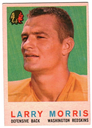 1959 Topps #141 Larry Morris, Washington Redskins | eBay