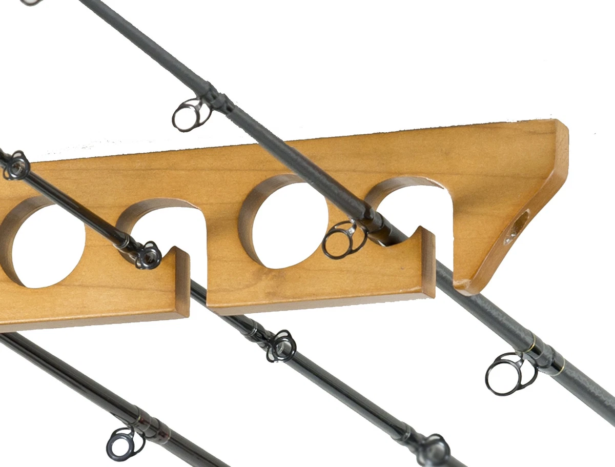 Organized Fishing Ceiling Horizontal Rod Rack | Shelly Lighting