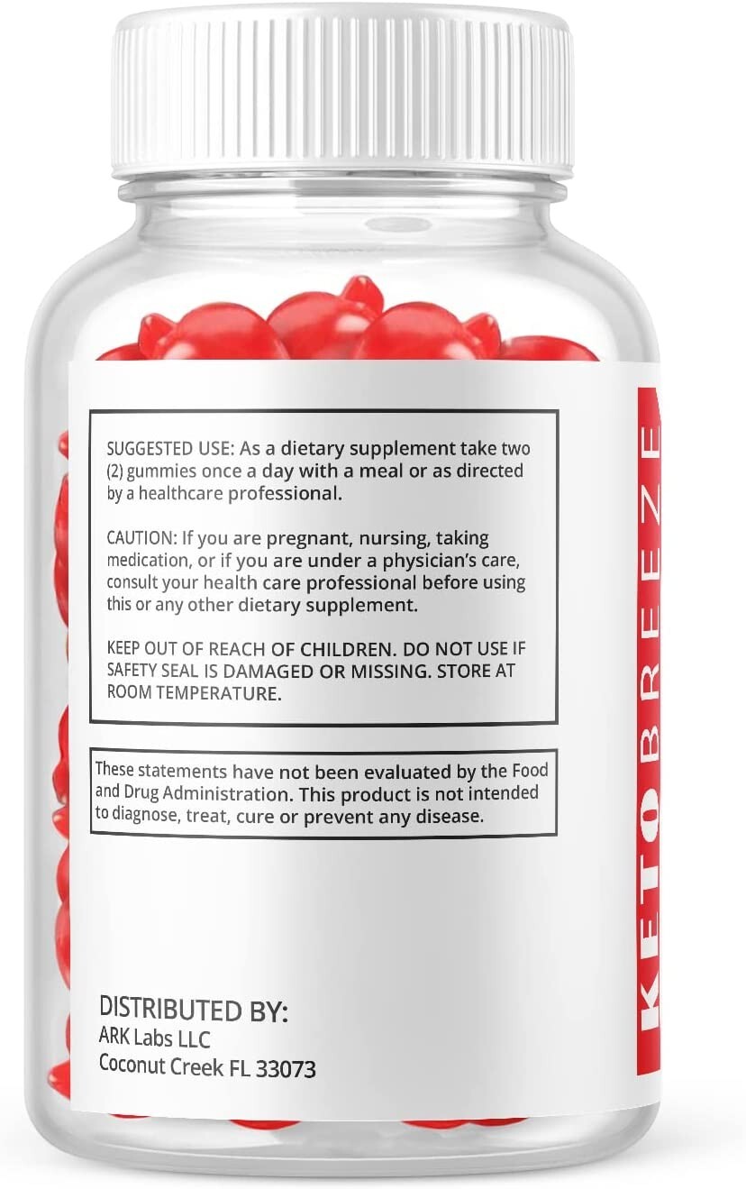 3 Pack - Keto Breeze Gummies Weight Loss Fat Burner Appetite ...