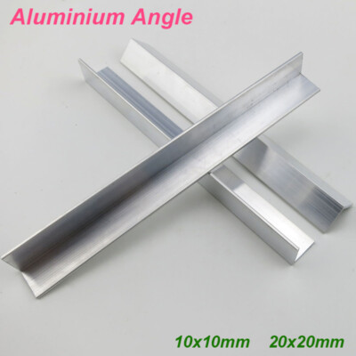 Aluminium Angle L Profile Equal Sided Metal Edging Corner Square Trim ...
