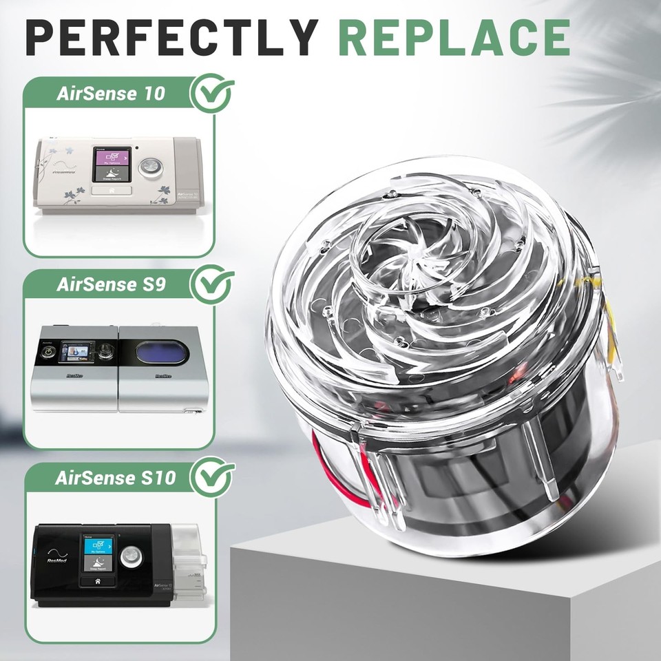 CPAP Motor, Blower Motor Pump, Compatible with All ResMed S9/S10 Series ...