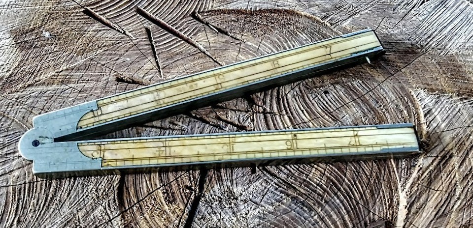 100 year old Stanley Rule & Level Co. 24" folding Rule # 87 | eBay