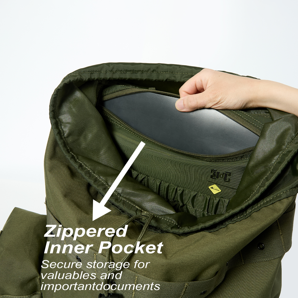Military ALICE Pack 1973 OD Tactical Rucksack with External Frame Army ...