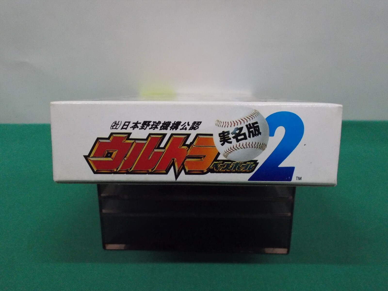 SNES - ULTRA BASEBALL JITSUMEIBAN 2 - Can save. Boxed. Super famicom ...