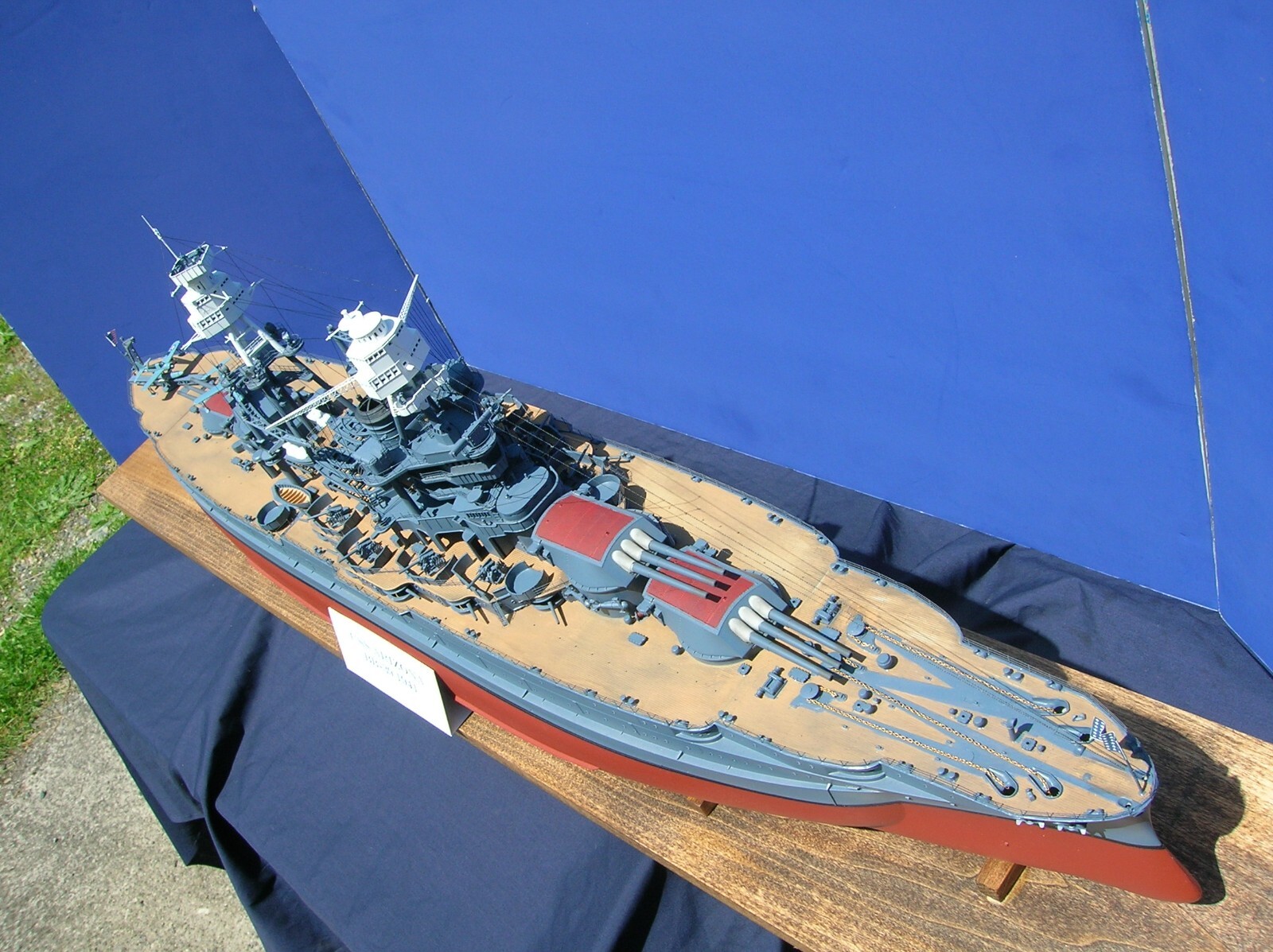 USS Arizona model/ Battleship/ BB 39/ Trumpeter/ Pro built/ BEAUTIFUL ...