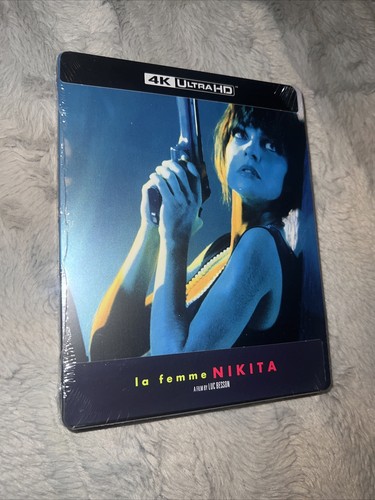 New Steelbook La Femme Nikita 4K UHD Blu-ray Pristine Condition SHIPS ...
