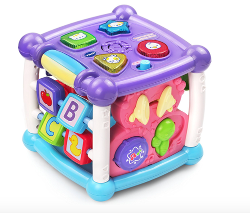 VTech Busy Learners Activity Cube, Purple | eBay