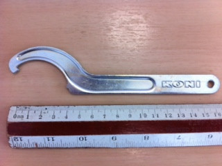 Koni motorcycle twin shock absorber "C" Spanner - Pre-load Wrench ...