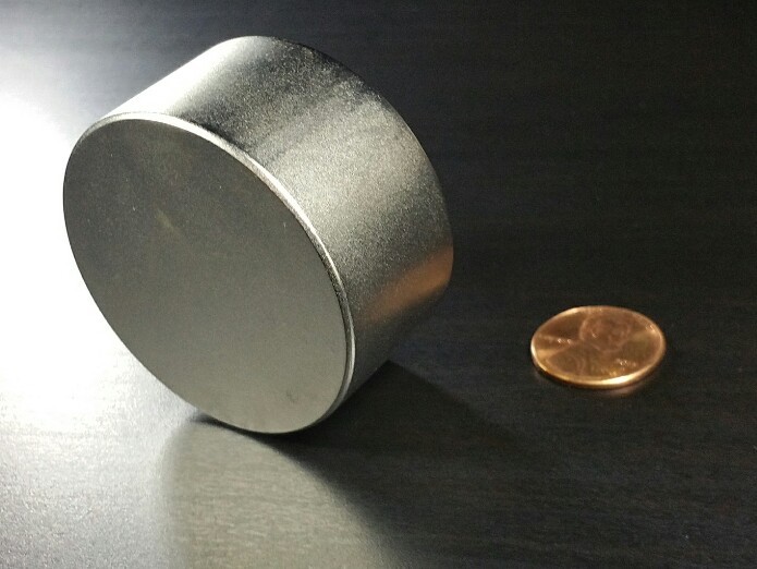 One (1) Large Neodymium N52 Cylinder Magnet Super Strong Rare Earth ...