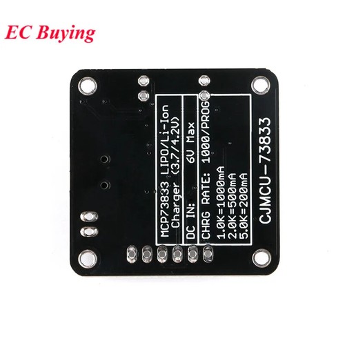 MCP73833 Charge Management Board, Lithium Polymer Charger, Li-ion ...