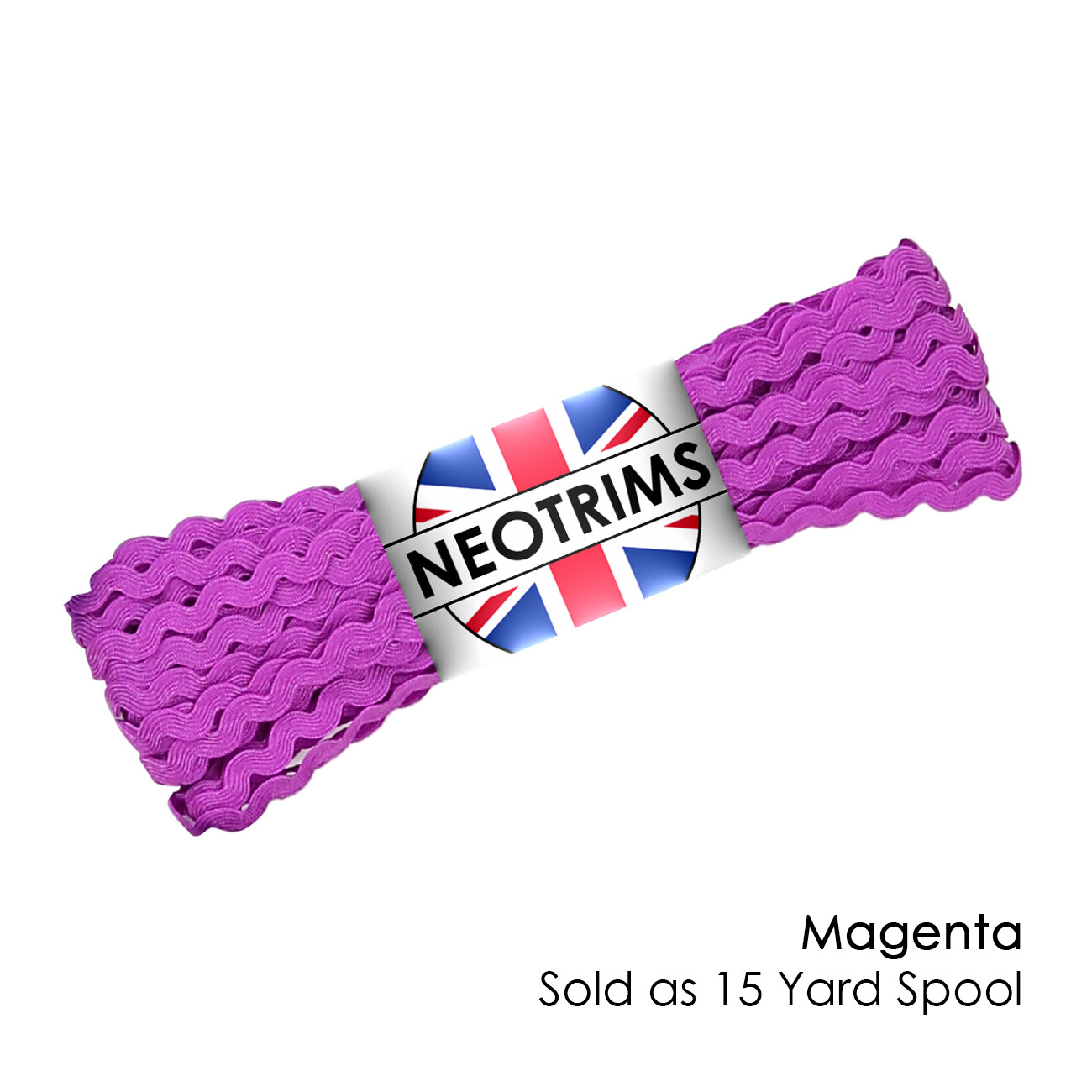 Rik Rak Ribbon, 15 Yards, Sewing Ric Rac Trimming, 6mm Zig Zag Braid ...