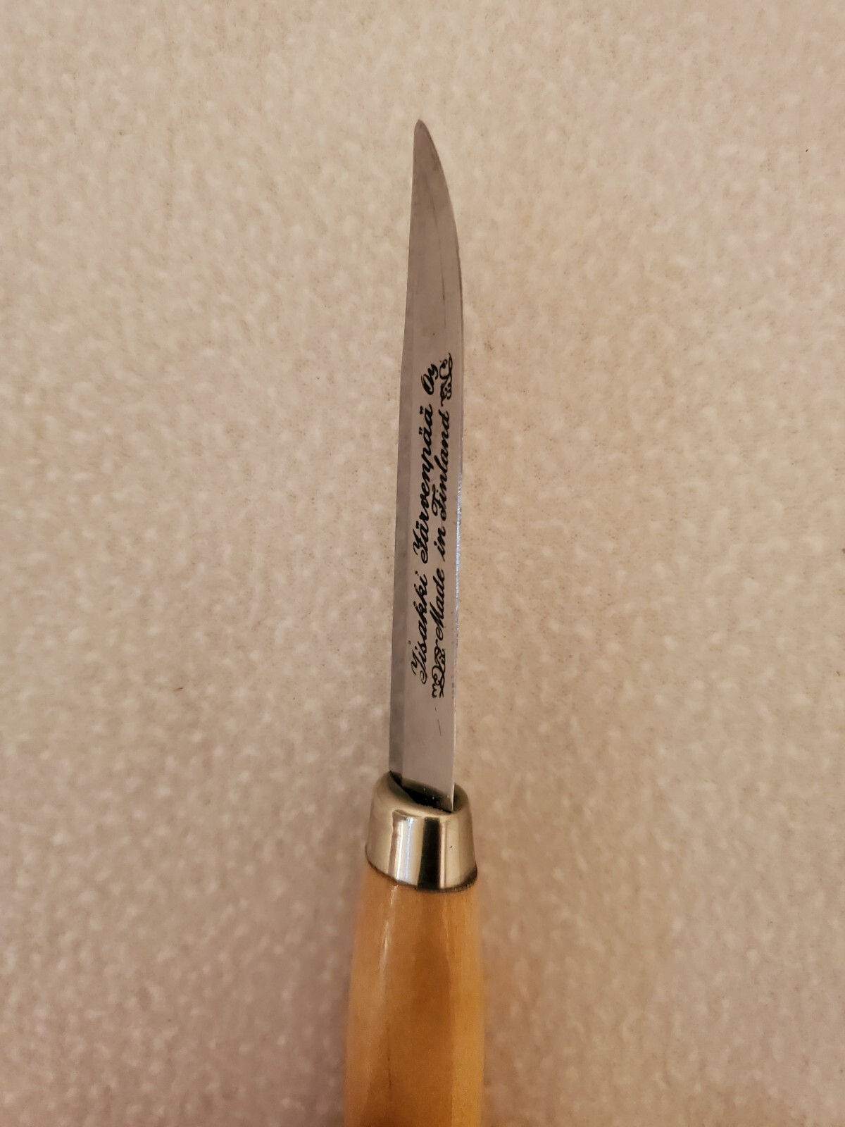 Rare, Iisakki Jarvenpaa Oy, Finland, Puukko Knife, with Kristinestad ...