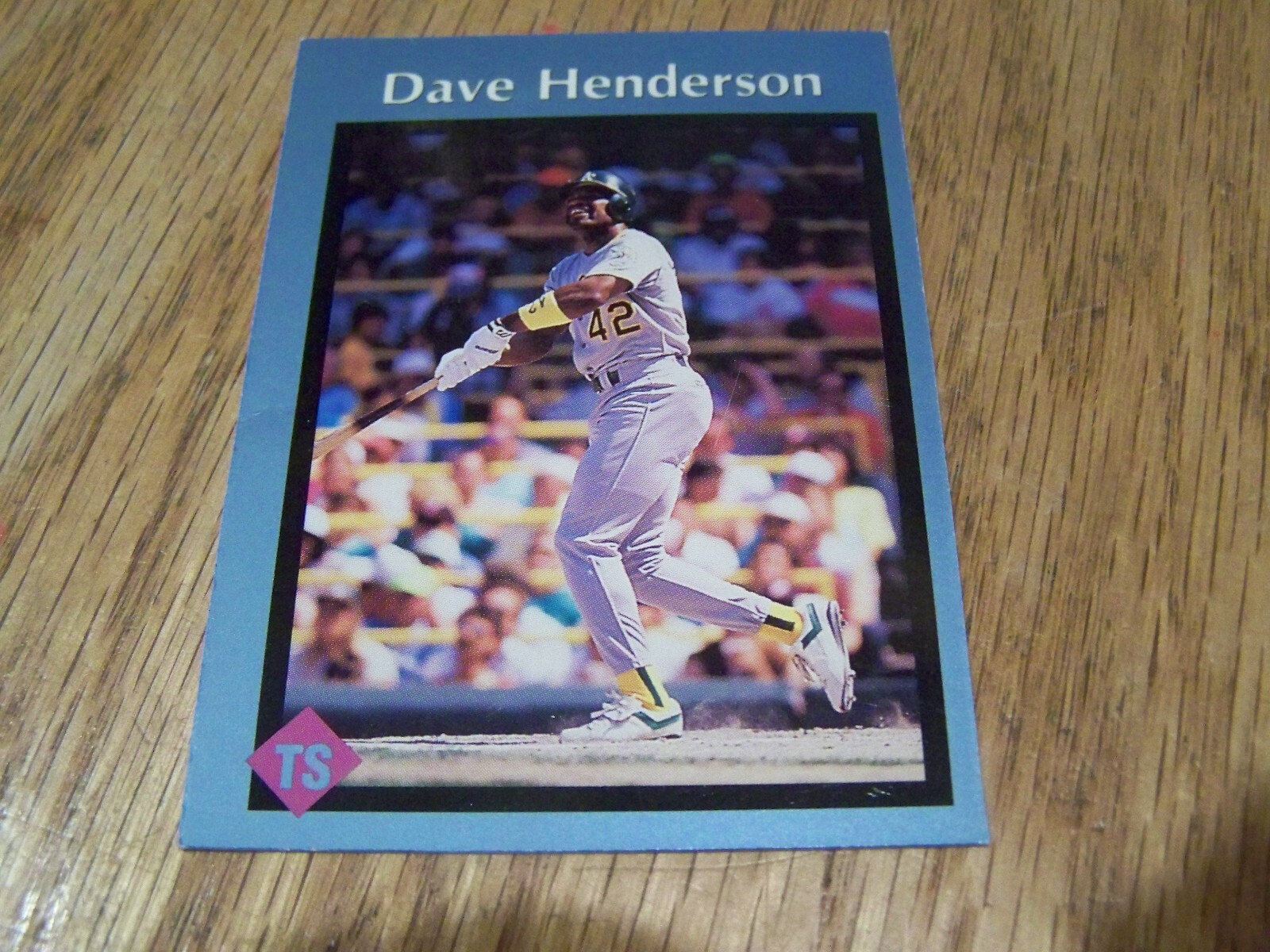 DAVE HENDERSON TUFF STUFF BASEBALL CARD ODD BALL | eBay