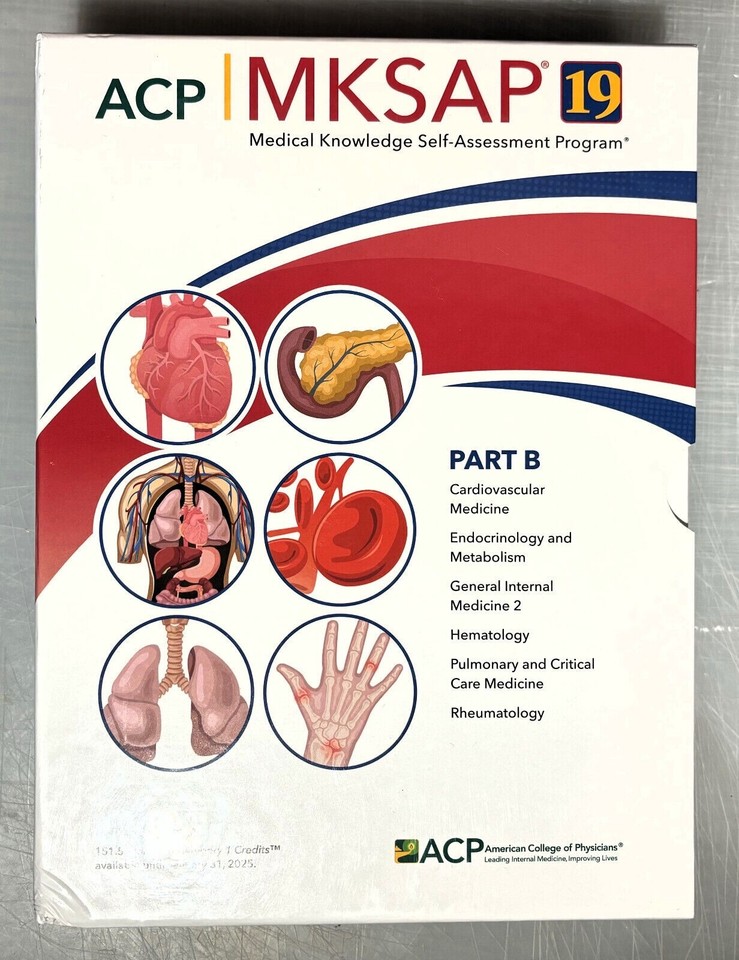 MKSAP 19: Part A and B books for MKSAP 19! | eBay