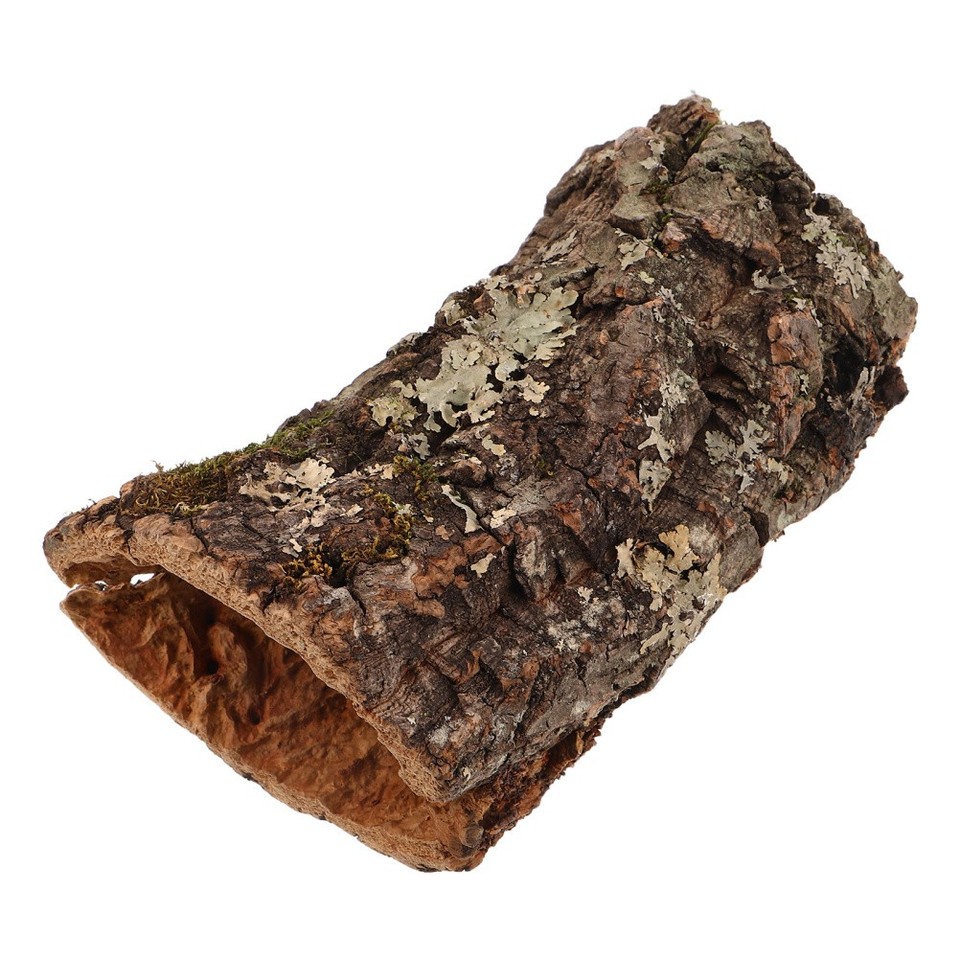 Reptile Hide Log: Gecko Hide Cave Hiding Place - Aquarium Cave Hideaway ...