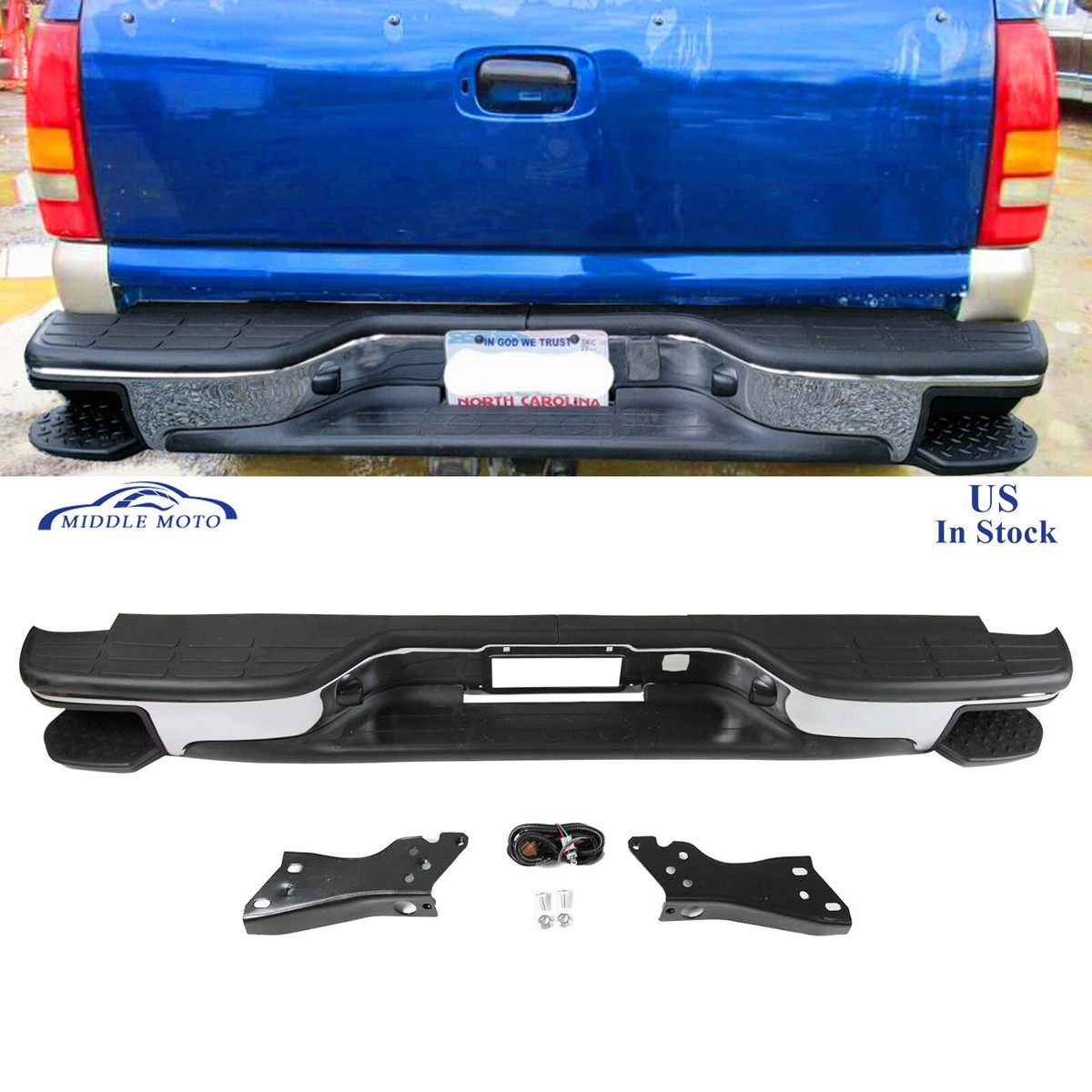 2004 Chevy Silverado Rear Bumper Chevy 1500 2003 2007 HD Bumper Kits