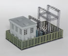 HO Scale CS Substation Kit NIB H0 Structure Building Scenery Diorama | eBay
