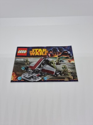 LEGO 75035 KASHYYYK TROOPERA STAR WARS INSTRUCTIONS ONLY NEW (74) | eBay UK