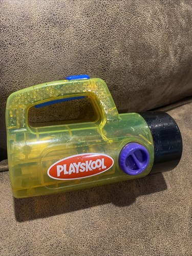 Playskool - Vintage 1986 Clear Yellow Color Changing Flashlight Toy ...