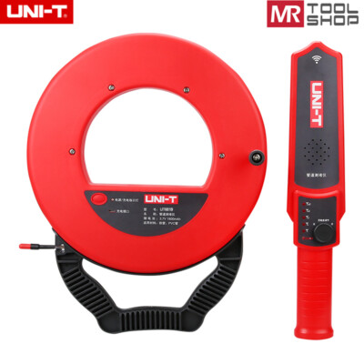 UNI-T Wall PVC Iron Pipe Blockage Detector Scanner Pipeline Clogging ...