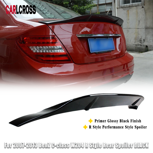 For 2007-2013 BenZ C-class W204 Sedan PSM-Style Gloss Black Trunk ...