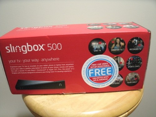 Sling Media Slingbox 500 Digital Media Streamer HD 1080p Open Box ...