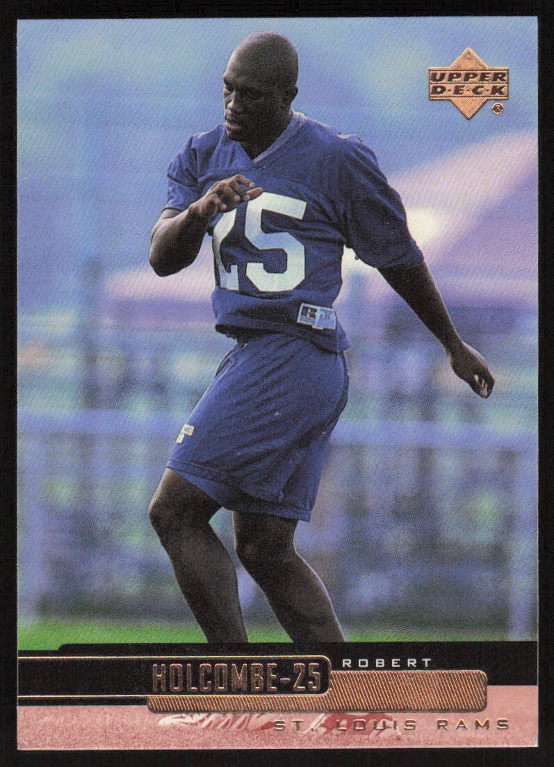 1999 Upper Deck #178 Robert Holcombe St. Louis Rams | eBay