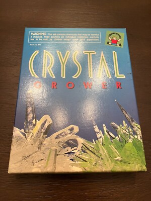 VINTAGE Discovery Toys CRYSTAL GROWER Science Craft Set in BOX | eBay