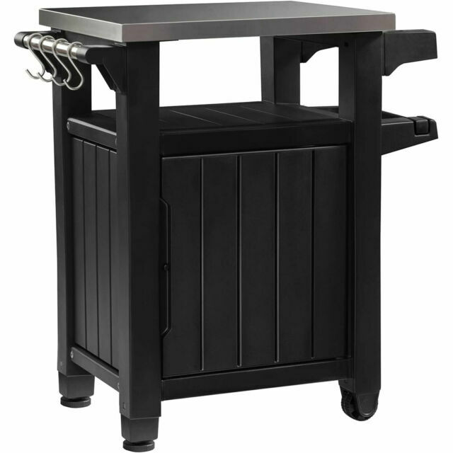 Keter Unity BBQ Storage Table - Graphite (230852) for sale online | eBay
