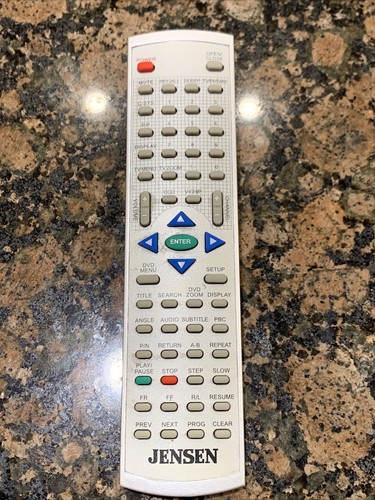 OEM Jensen DV1320J TV/DVD Combo Remote Control Genuine Replacement | eBay