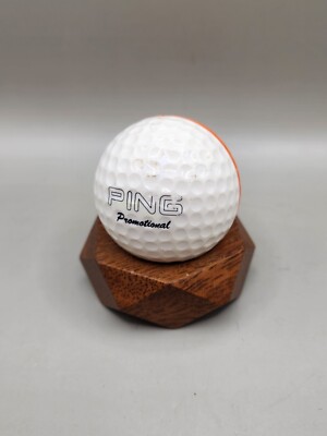 Ping Golf Ball Orange & White Two Tone Ping Promotional Collectors ...