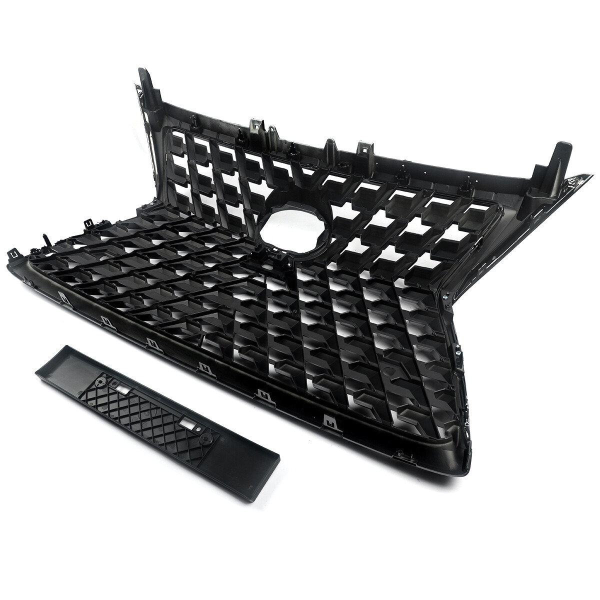 For 2014 2015 2016 2017-2022 LEXUS GX460 Front Gloss Black Grille ...