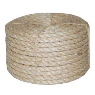 T.W. Evans Twisted Sisal Rope 1/4" x 1500' Biodegradable + Economical ...
