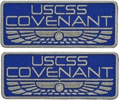 USCSS Covenant Alien Movie Crew Embroidered Patch || 2PC Hook Backing 4 ...