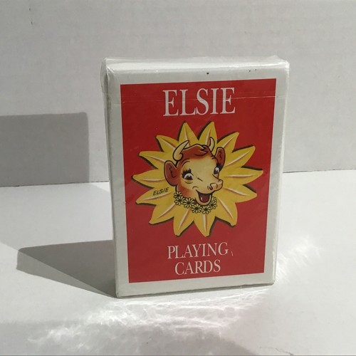 1993 Borden ELSIE THE COW Playing Cards Advertising Novelty Deck-new ...