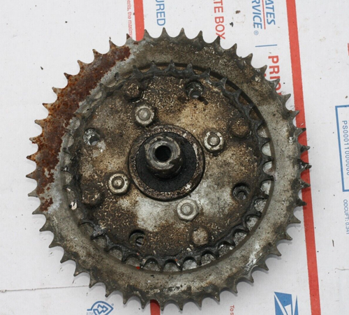 1971 BRIDGESTONE TMX 100 OEM DOUBLE SPROCKET WHEEL HUB | eBay