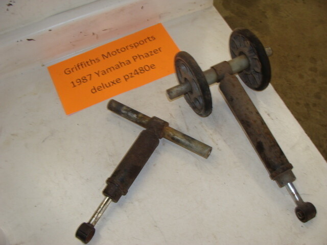 1987 88 89 86 85 YAMAHA PHAZER DELUXE oem rear shock set shocks skid ...