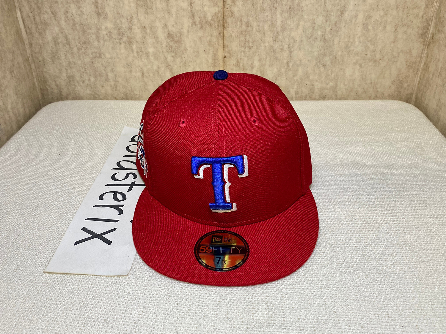 Texas Rangers Red Gray UV 1995 All Star Game New NOT HAT CLUB Corey ...