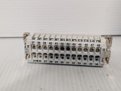 Thomas & Betts FS148B Terminal Insert Female 48 Position 20-14AWG ...