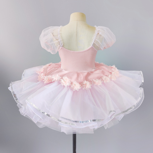 Children Ballet Skirt Flower Performance Costume Dance Ballet Dress ...